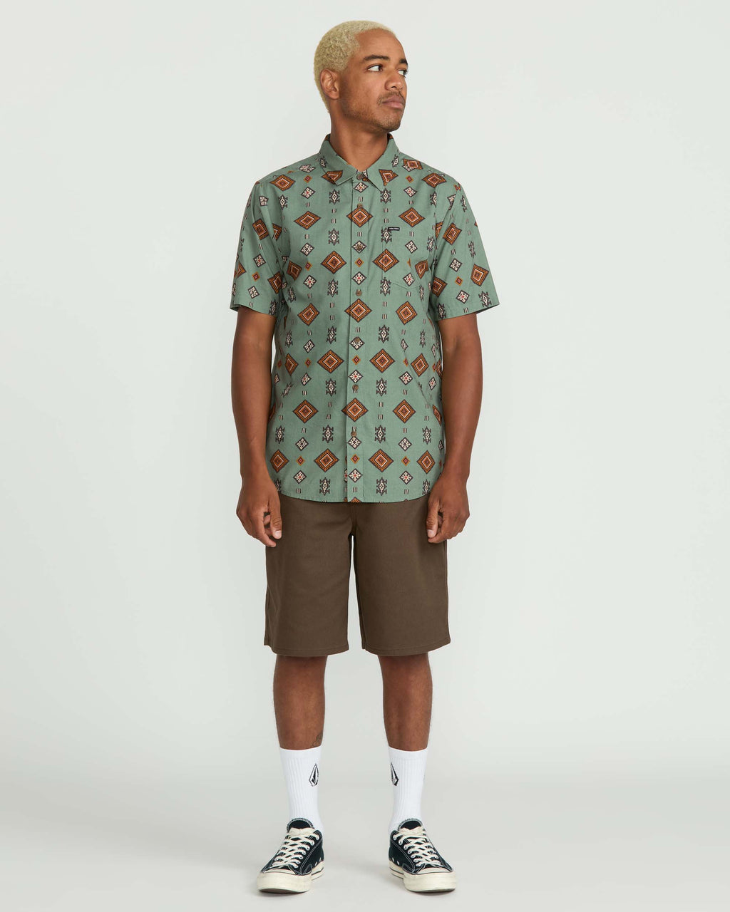 Men's Desert Dobby Short Sleeve Shirt – Volcom