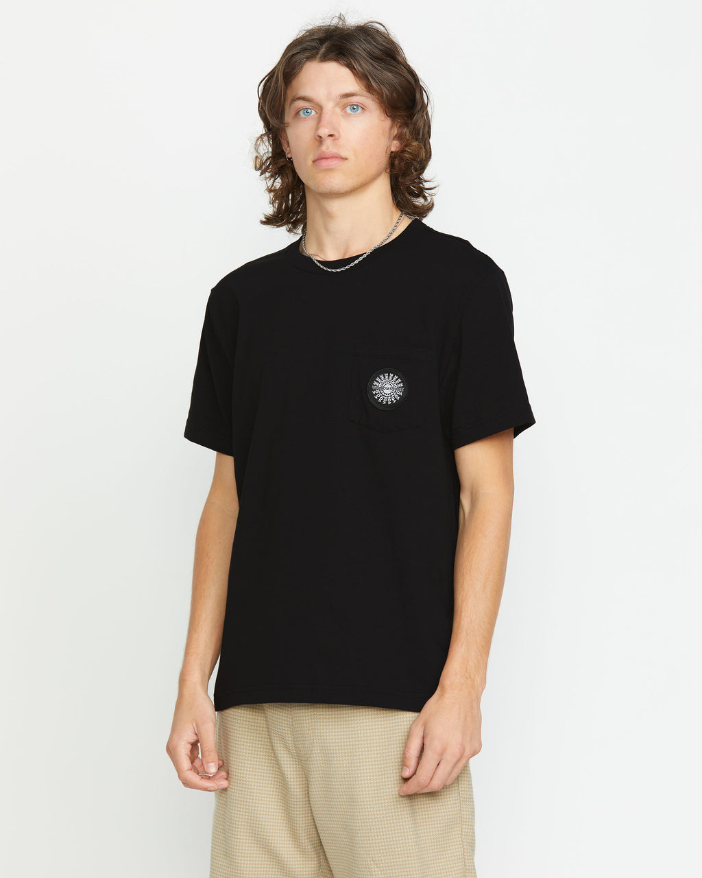 Men's Woven Label Pocket Tee – Volcom